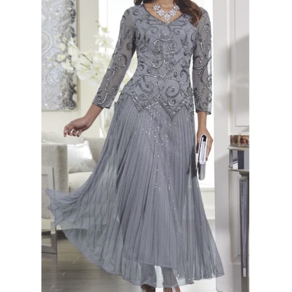 Midnight Velvet | Dresses | Trudie Beaded Embellish Ball Gown Formal ...